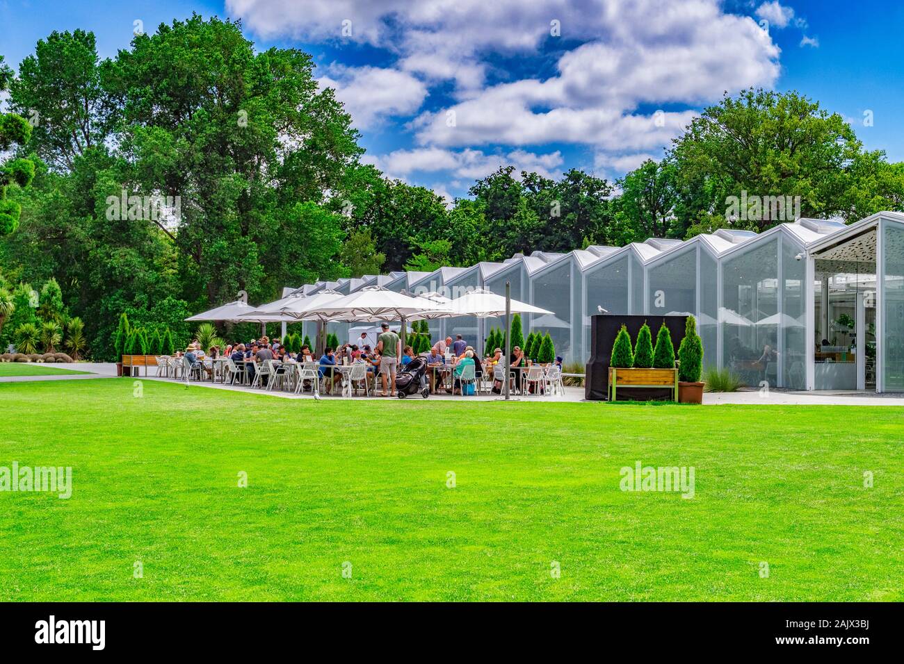 8 January 2019: Christchurch, New Zealand - Hagley Park, the Visitor ... 8 January 2019: Christchurch, New Zealand - Hagley Park, the Visitor ...