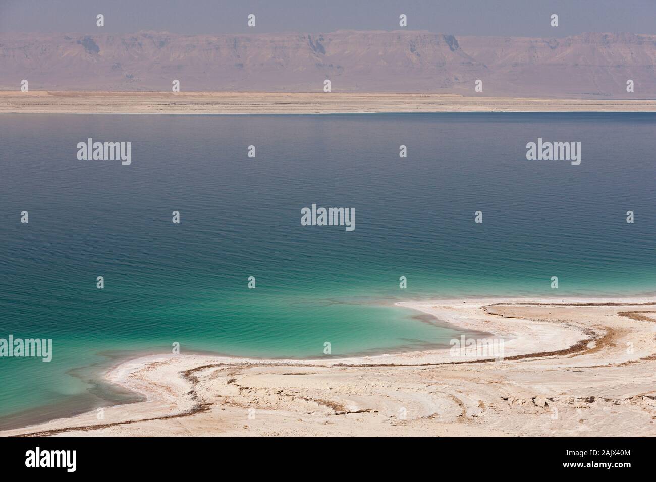 Dead Sea, on Jordan Valley Highway, route 65, lowest place on earth ...