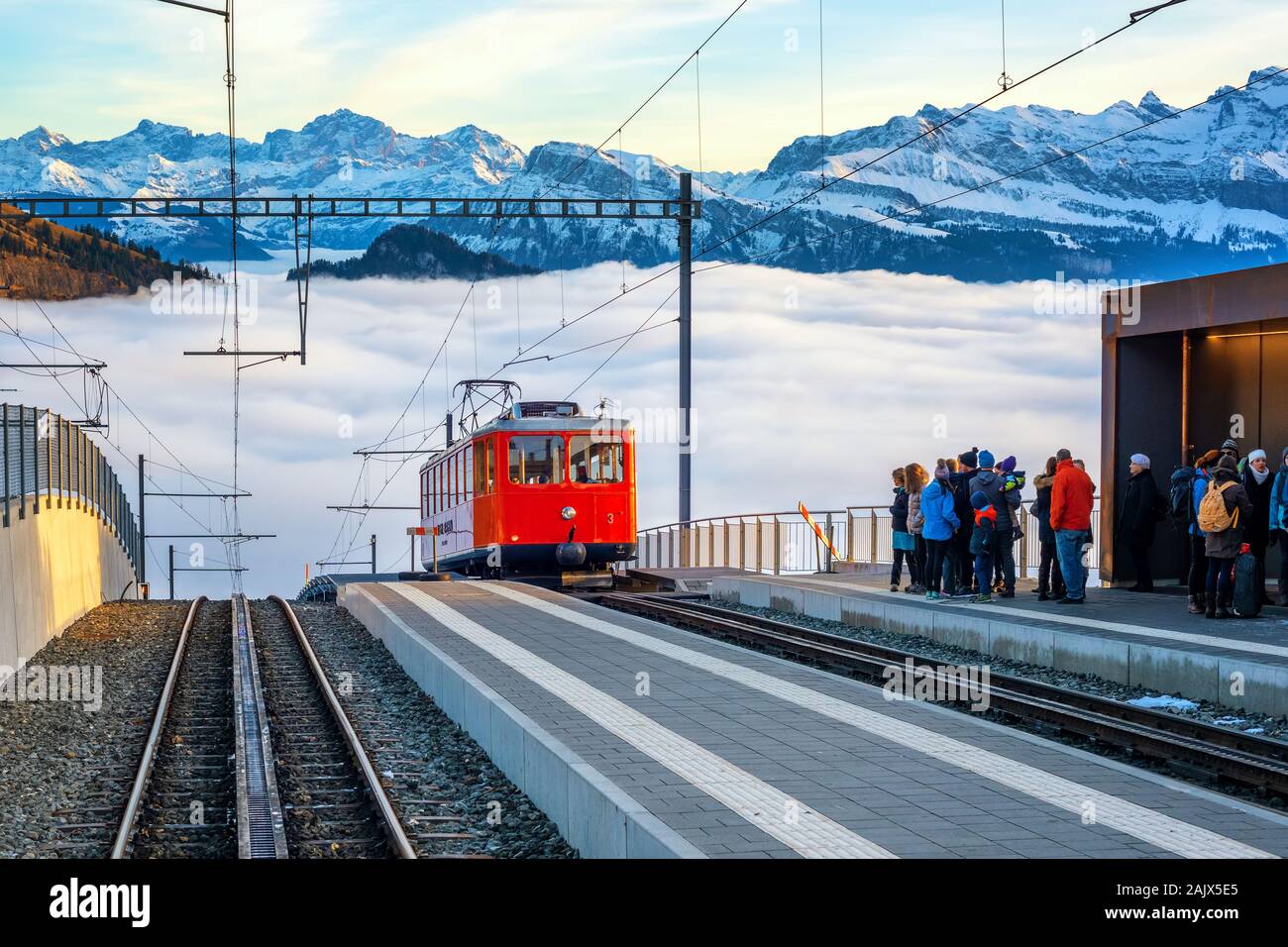 Rigi railway hi-res stock photography and images - Alamy