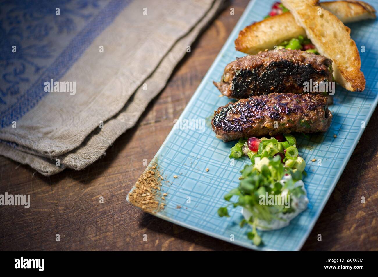 High end food cooking Stock Photo - Alamy