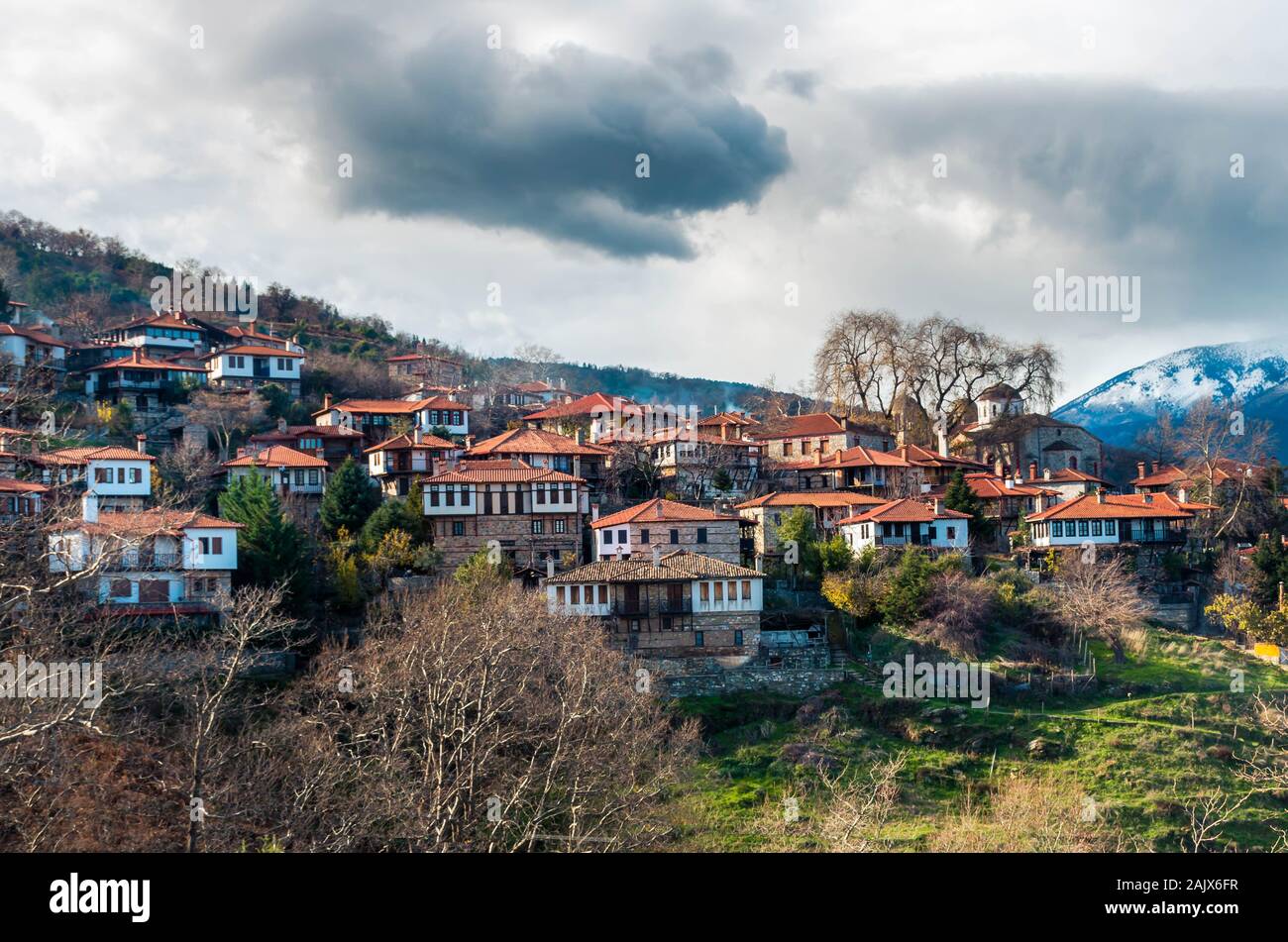 Old Panteleimonas or Palaios Panteleimonas the traditional settlement ...