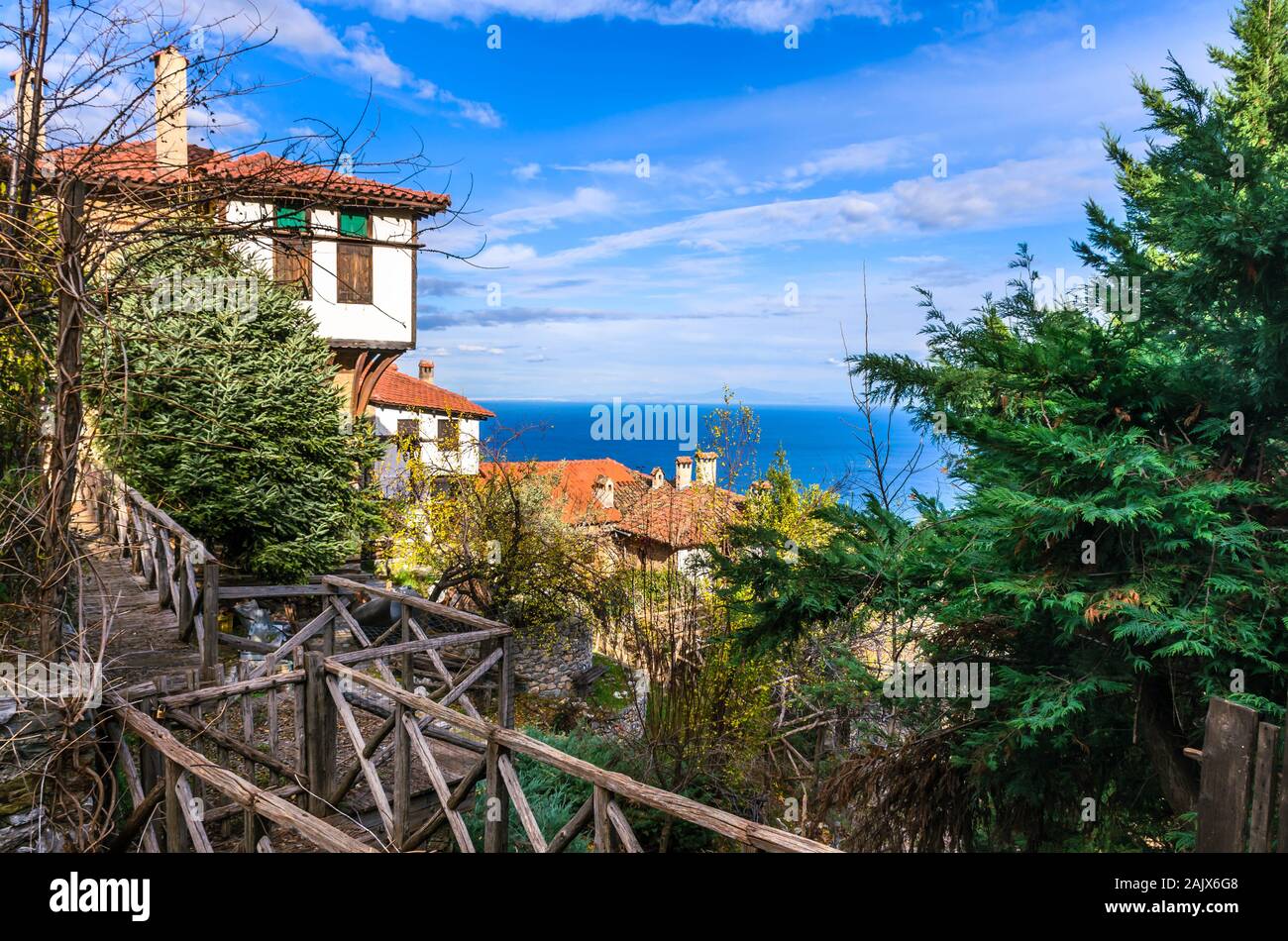 Old Panteleimonas or Palaios Panteleimonas the traditional settlement ...