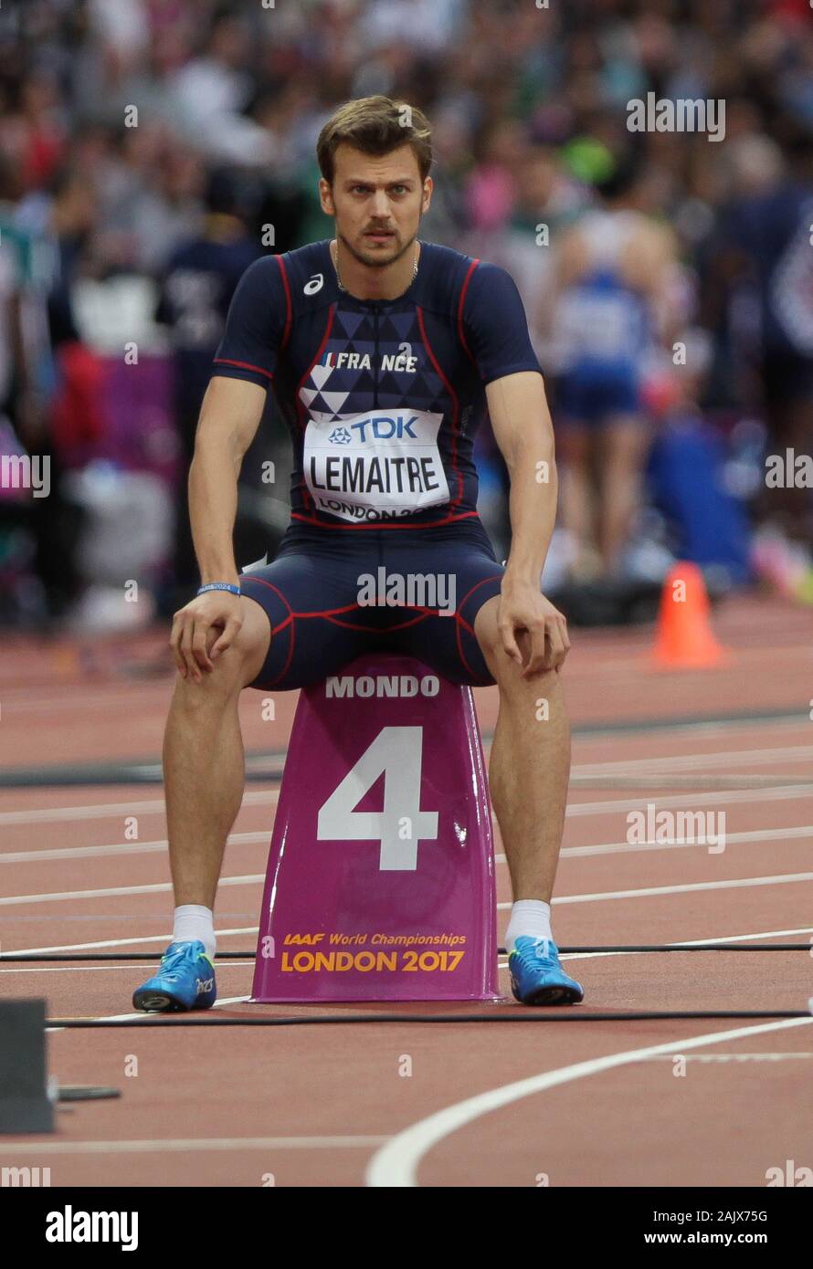 Christophe Lemaitre (French) during the 4nd Men's 200m Series of the ...