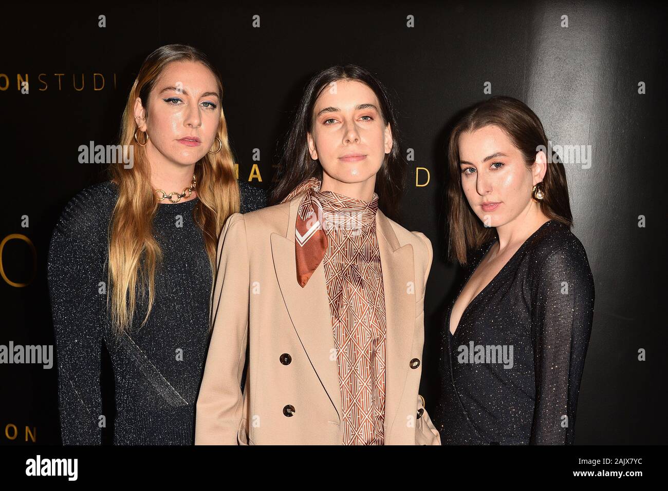 BEVERLY HILLS, CALIFORNIA - JANUARY 05: Haim - Este Haim, Danielle Haim ...