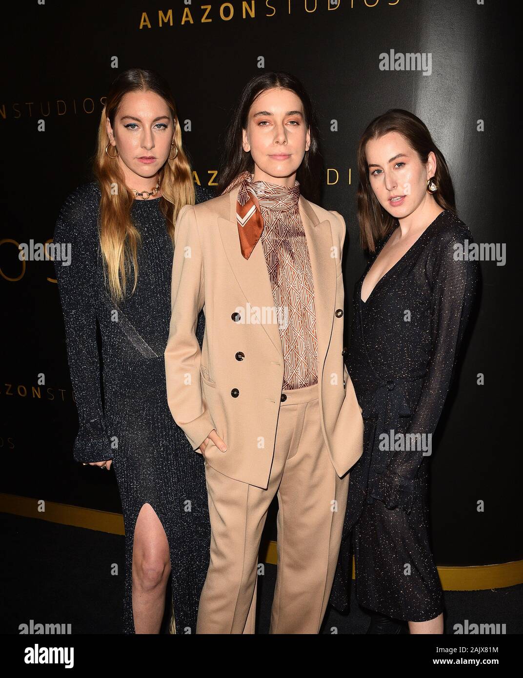 BEVERLY HILLS, CALIFORNIA - JANUARY 05: Haim - Este Haim, Danielle Haim ...