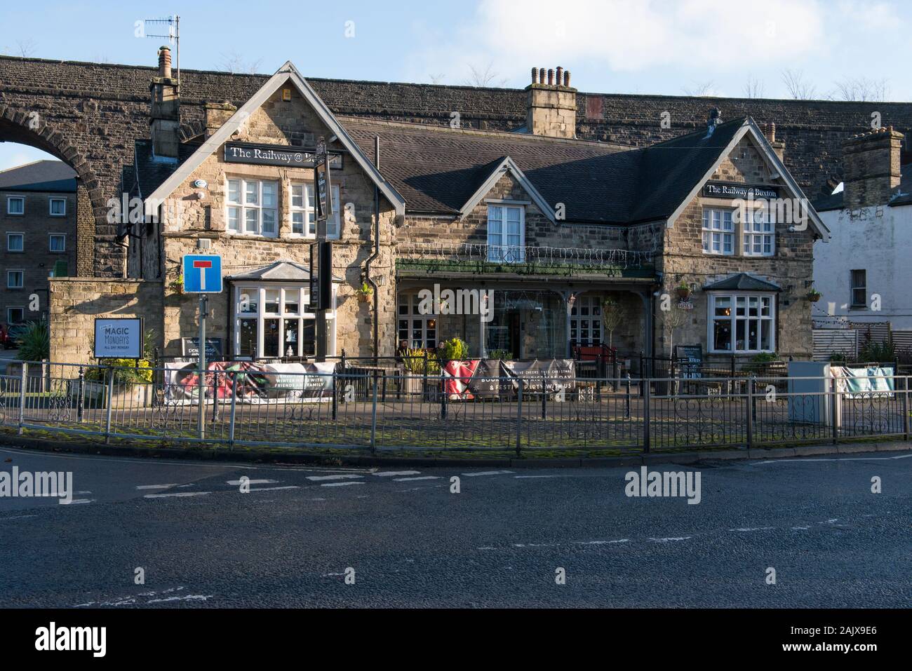 Entrance to The Springs Shopping Centre from Spring Gardens, Buxton ...