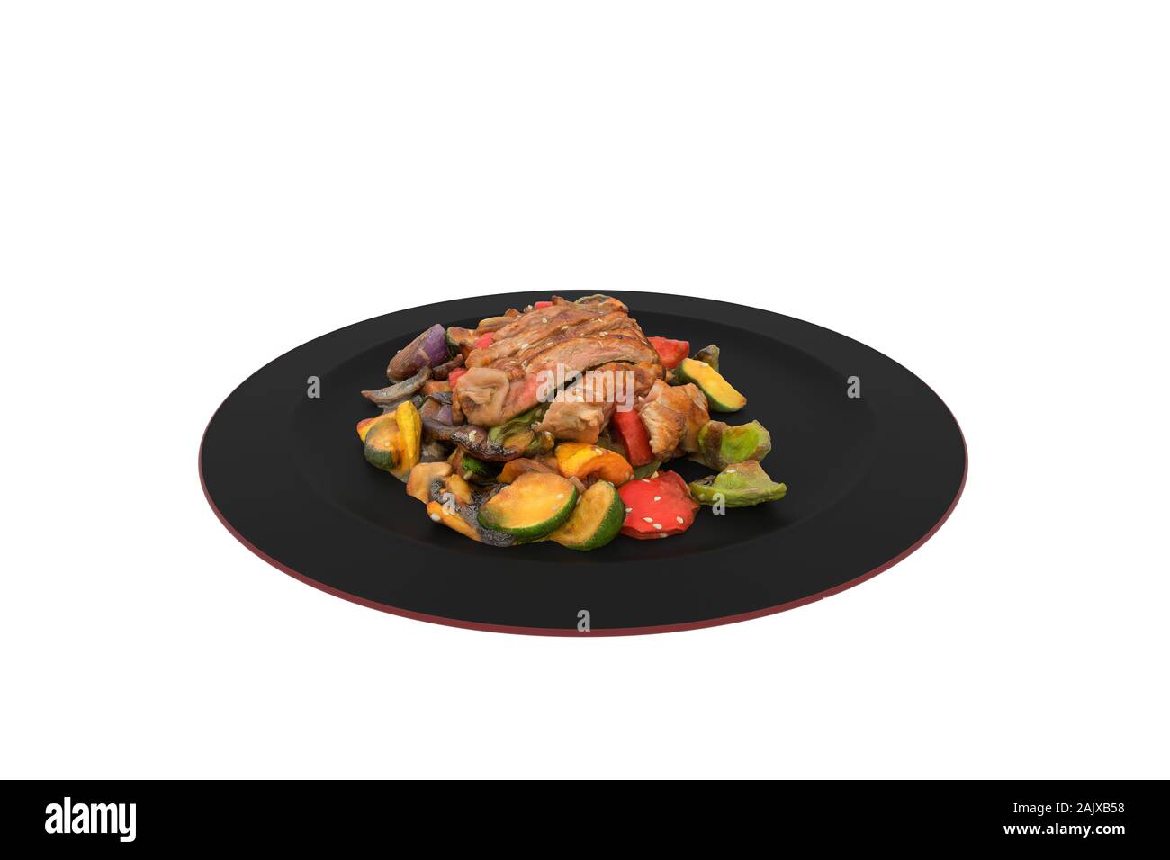 Design healthy food meal Cut Out Stock Images & Pictures - Alamy