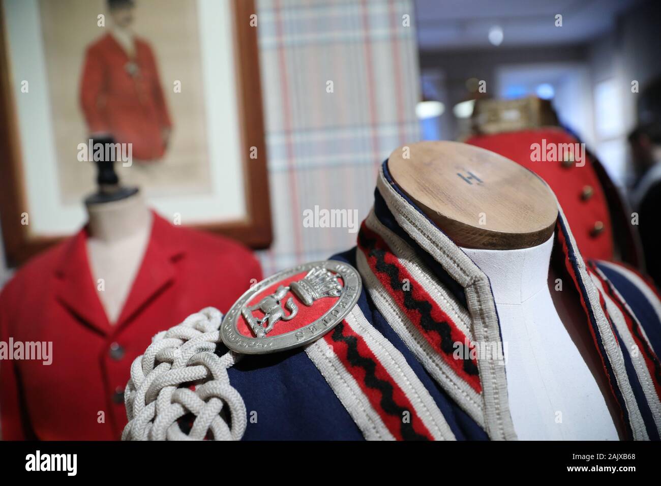 Items on display during the presentation at The Huntsman Archive ...