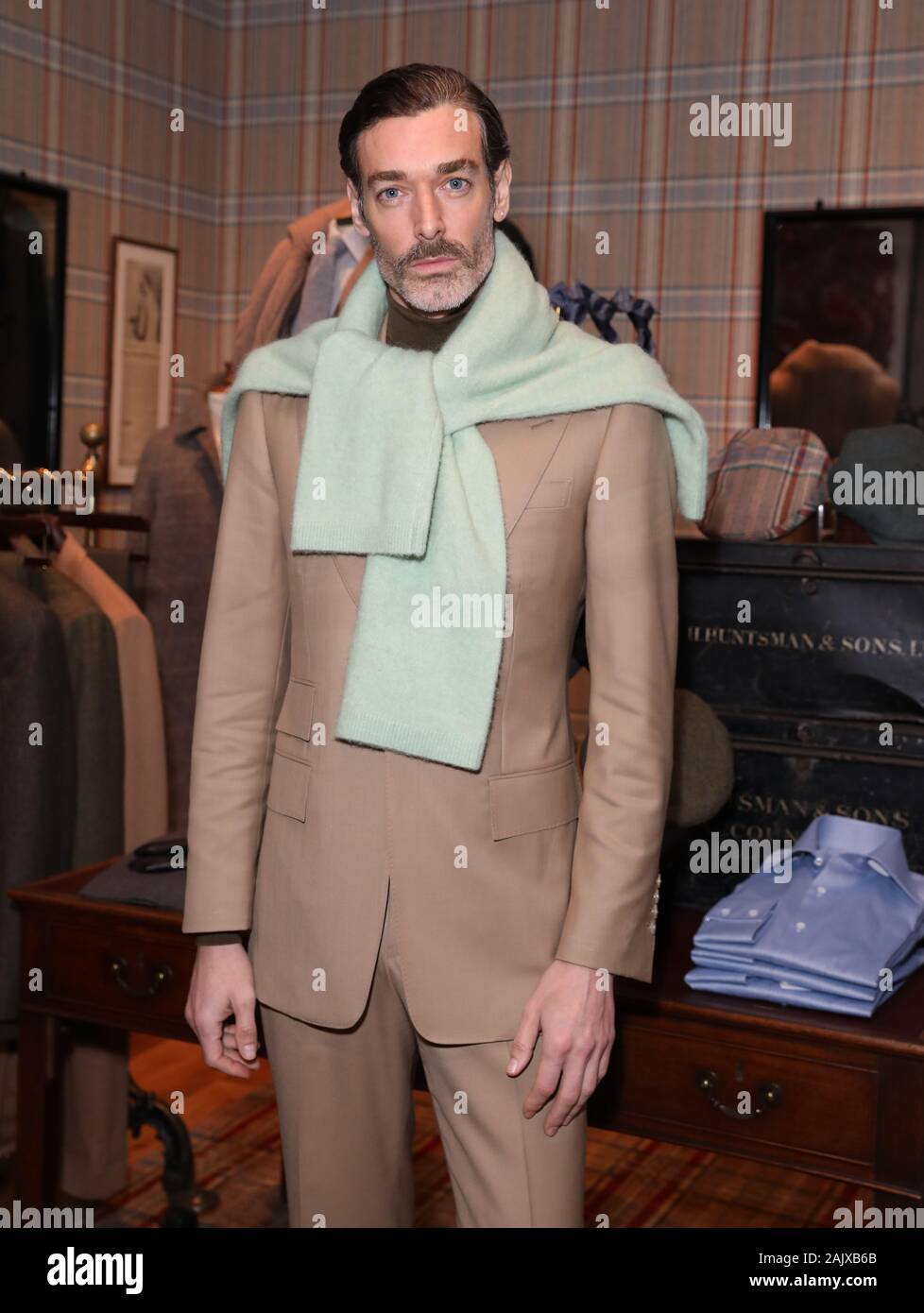 Richard Biedul attending a presentation at The Huntsman Archive ...