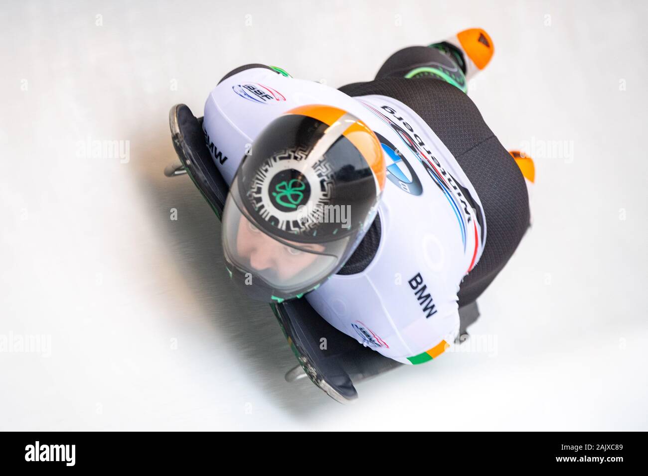 Brendan DOYLE (IRL), action, BMW IBSF World Cup Skeleton of Men, on ...