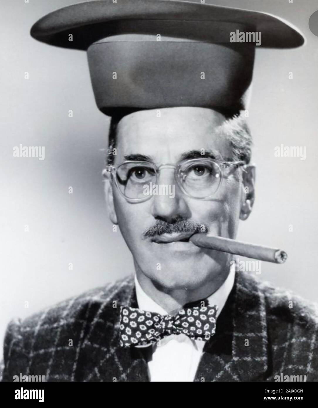 GROUCHO MARX (1890-1977) American comedian and film actor about 1948 ...