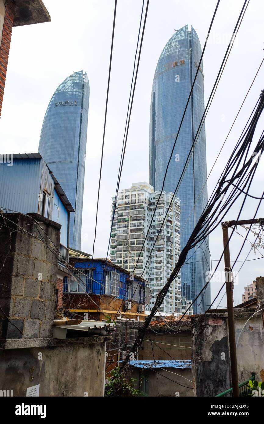 Shimao strait tower hi-res stock photography and images - Alamy