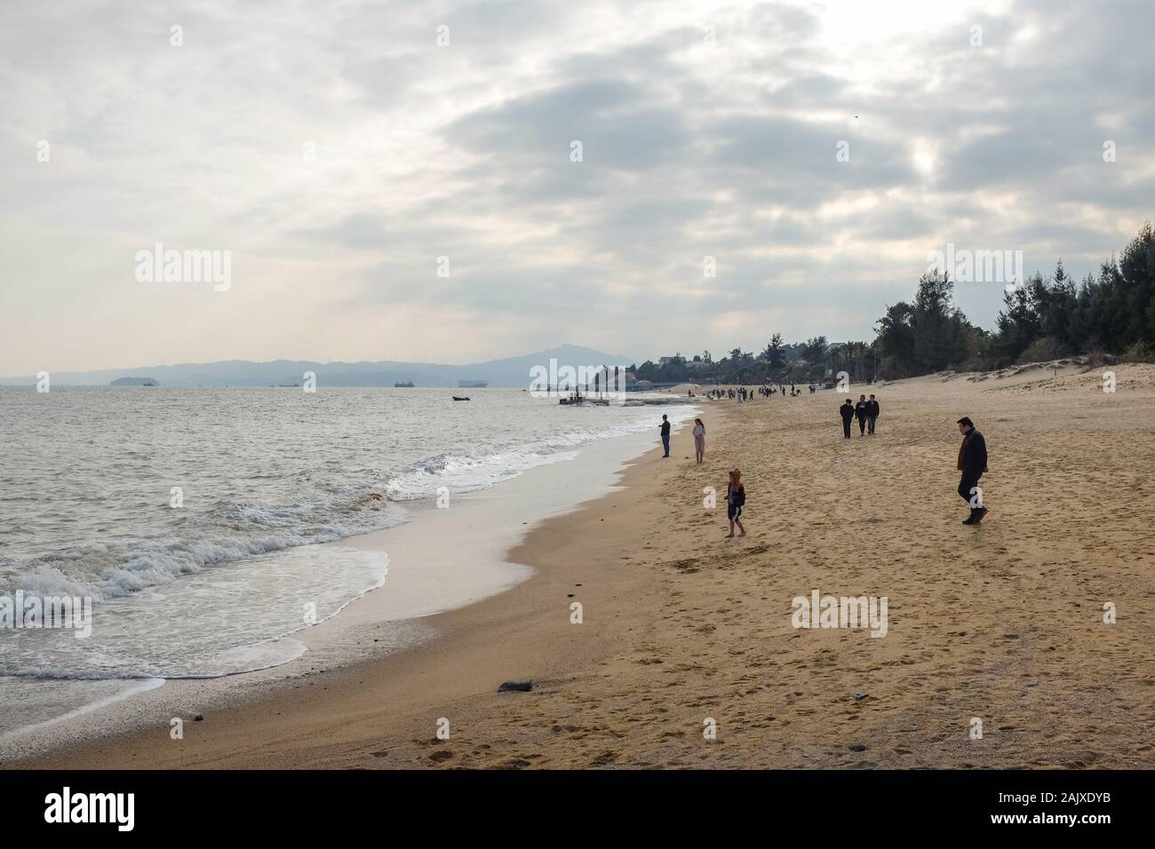 Huangcuo Beach in Xiamen (Amoy), China Stock Photo - Alamy