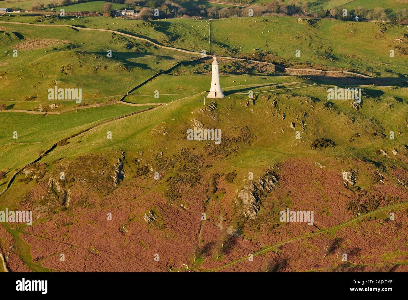 Hoad Monument, Hoad Hill, Ulverston, southern Lake district, North West ...