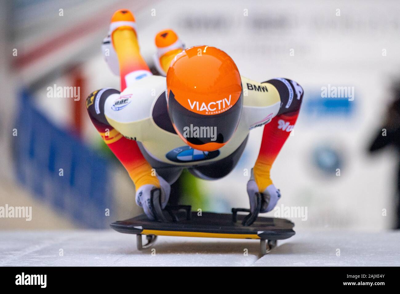 Jacqueline LOELLING (GER), start, action, BMW IBSF World Cup Skeleton ...