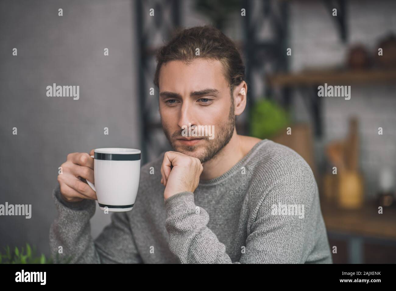 Man disturbed hi-res stock photography and images - Alamy