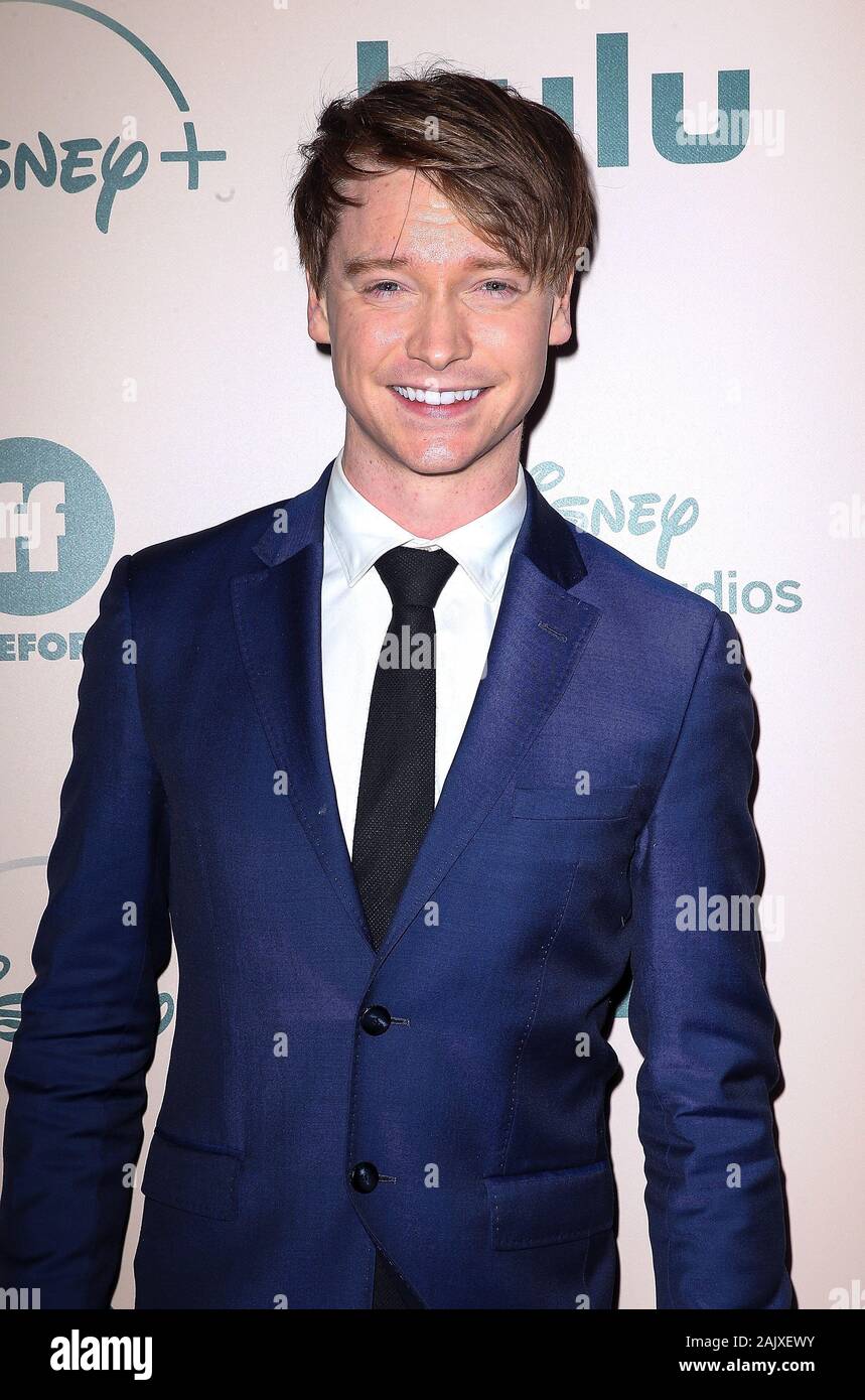 Beverly Hills, California, USA. 05th Jan, 2020. Actor Calum Worthy ...