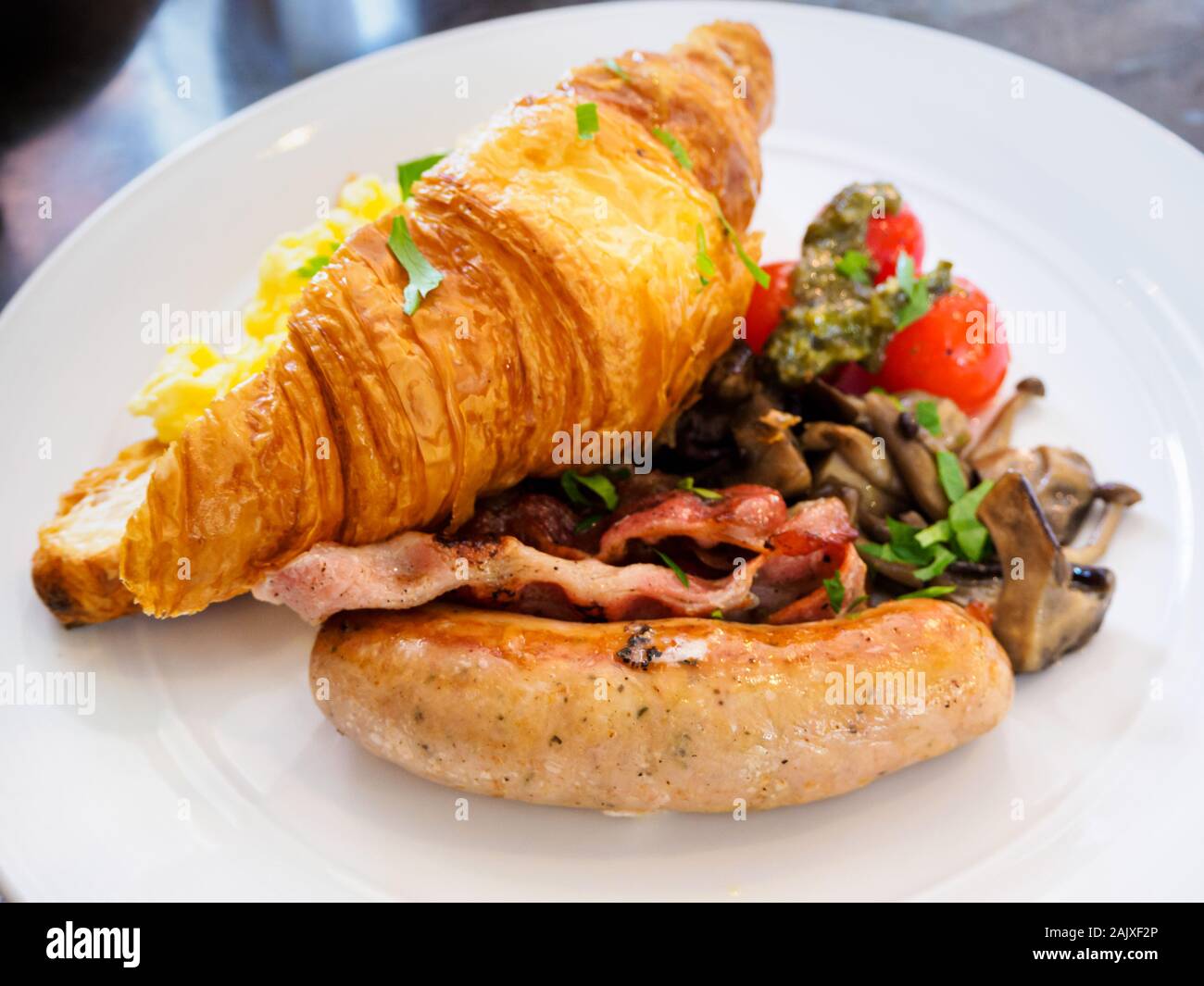 Croissant combo hi-res stock photography and images - Alamy