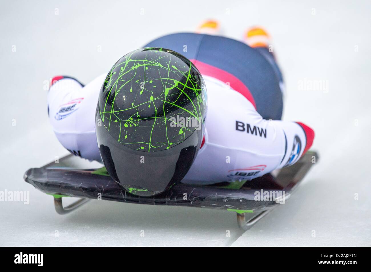 Megan HENRY (USA), start, action, BMW IBSF World Cup Skeleton for women ...