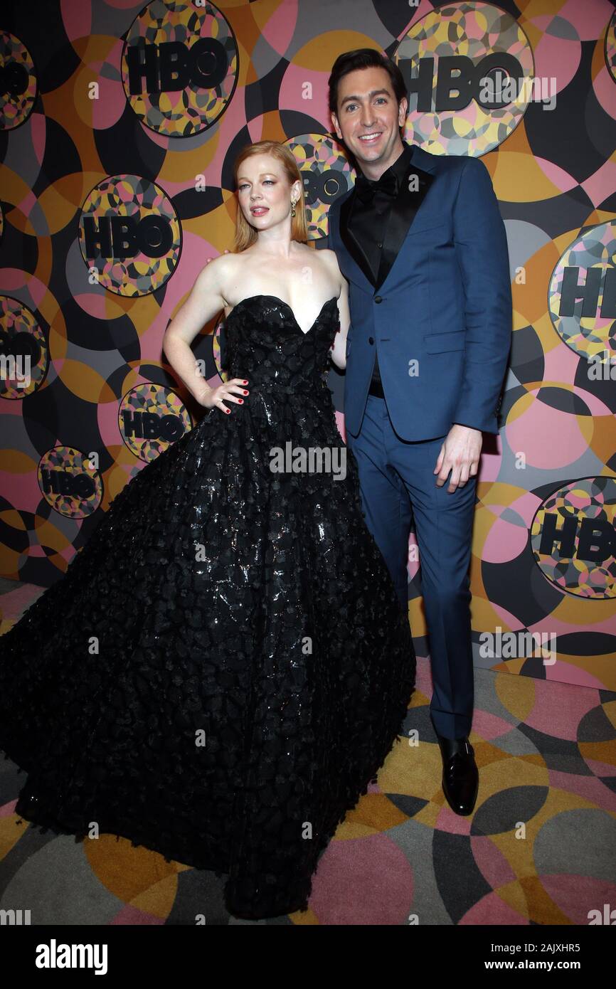 Beverly Hills, Ca. 5th Jan, 2020. Sarah Snook, Nicholas Braun, at the ...