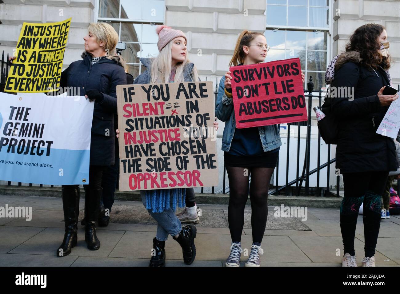 St James's Square, London, UK. 6th January 2020. Protest held at the ...