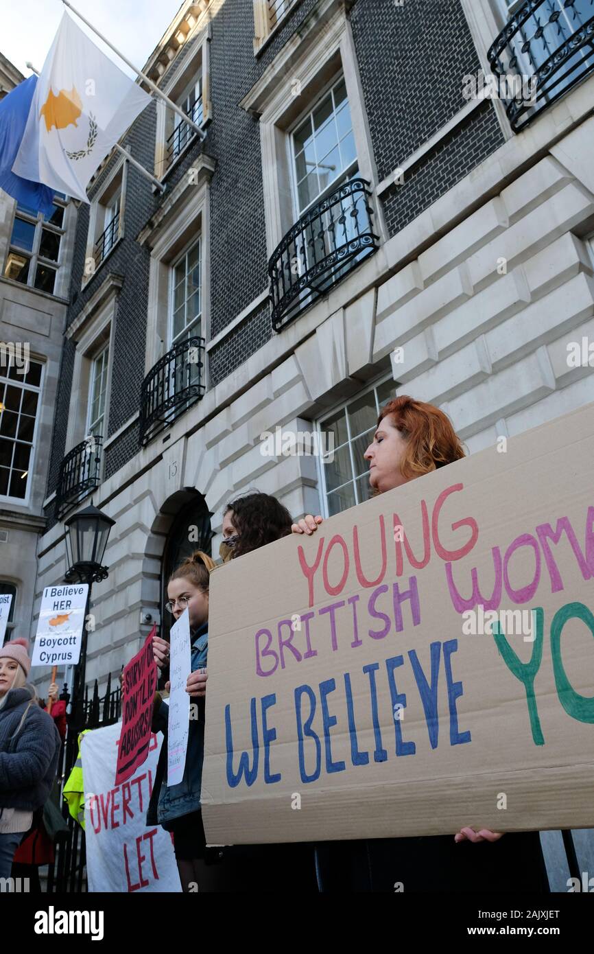 St James's Square, London, UK. 6th January 2020. Protest held at the ...