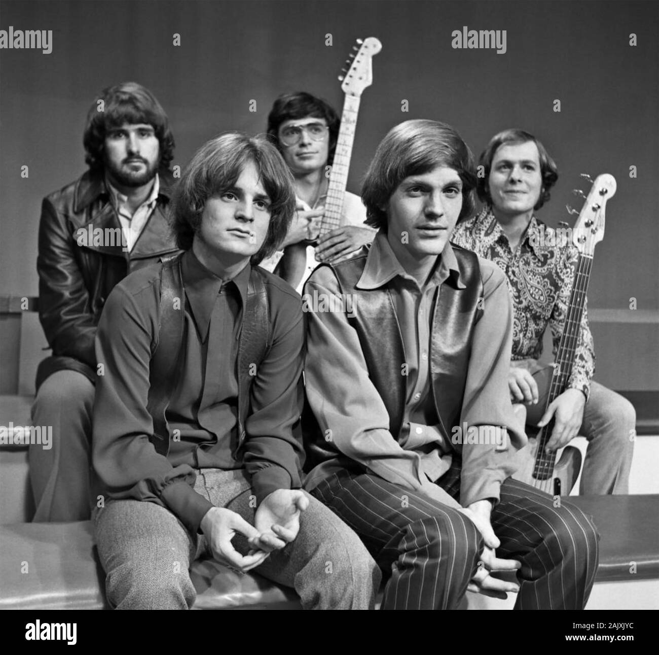 THE BOX TOPS Promotional photo of American rock group about 1968 Stock ...