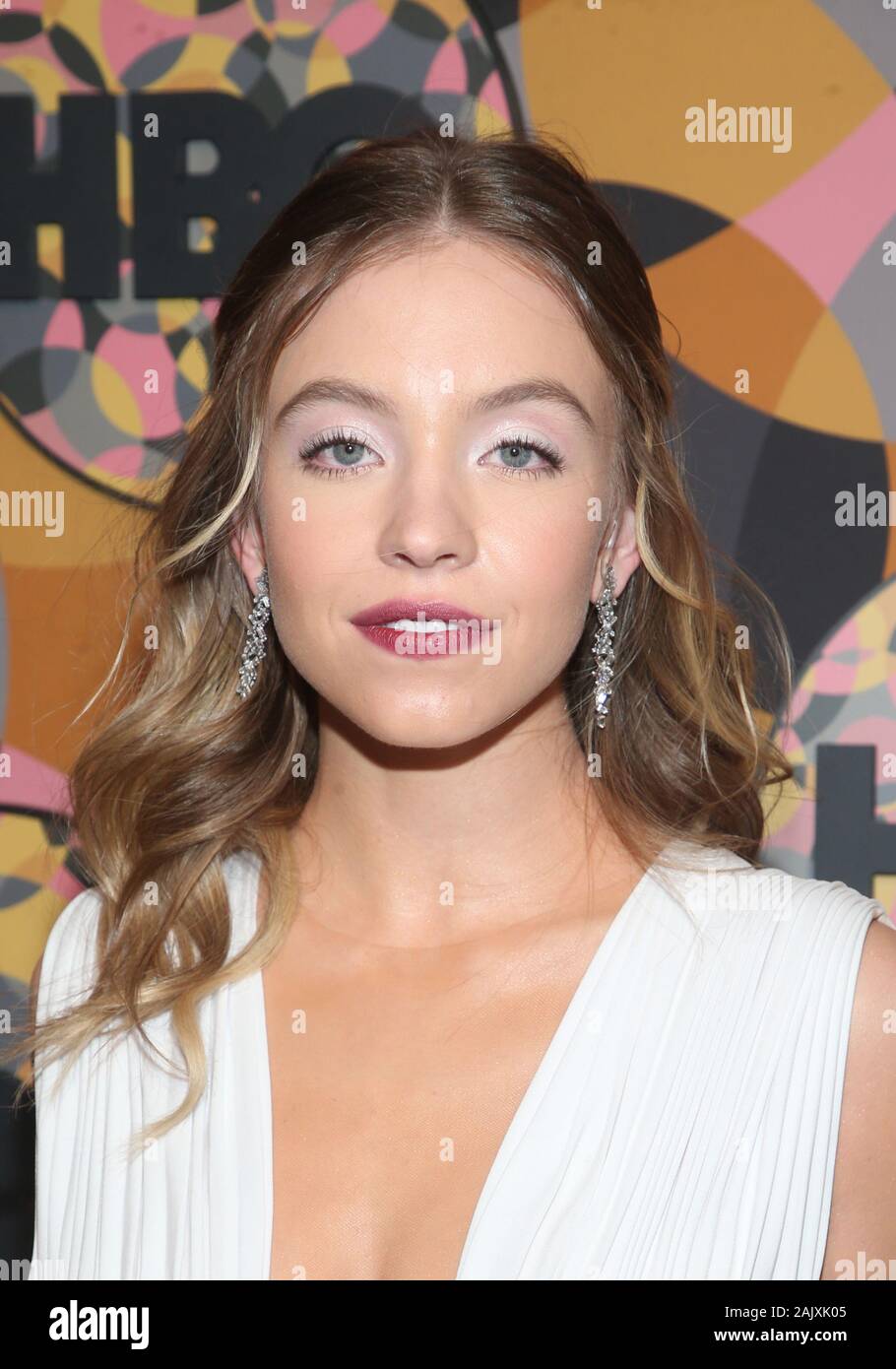 Beverly Hills, Ca. 5th Jan, 2020. Sydney Sweeney, at the 2020 HBO ...
