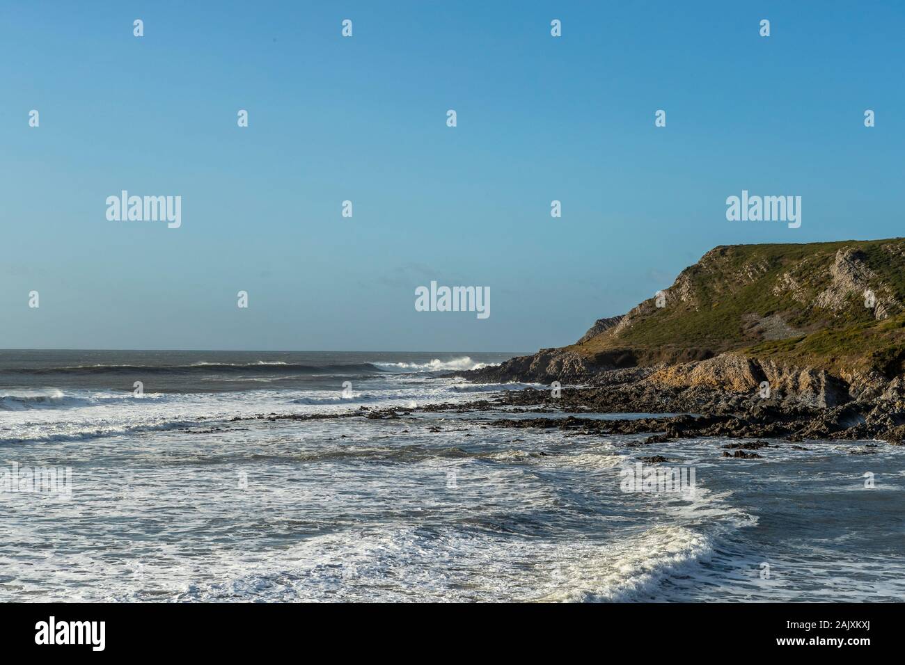 Port Eynon, Gower Peninsula, Wales Stock Photo - Alamy