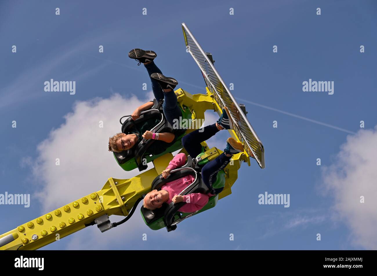 Rides and attraction on Brighton Palace Pier England Stock Photo - Alamy