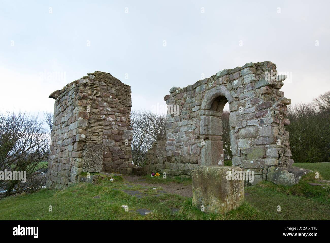 Heysham morecambe graves stone hi-res stock photography and images - Alamy