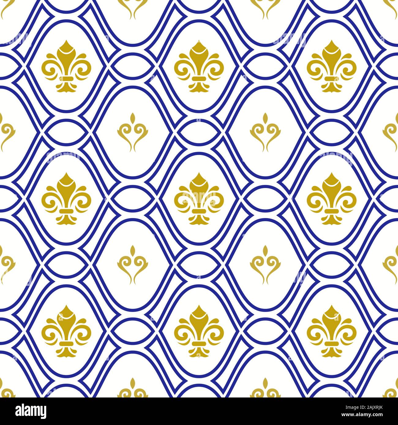Golden islamic pattern Cut Out Stock Images & Pictures - Alamy