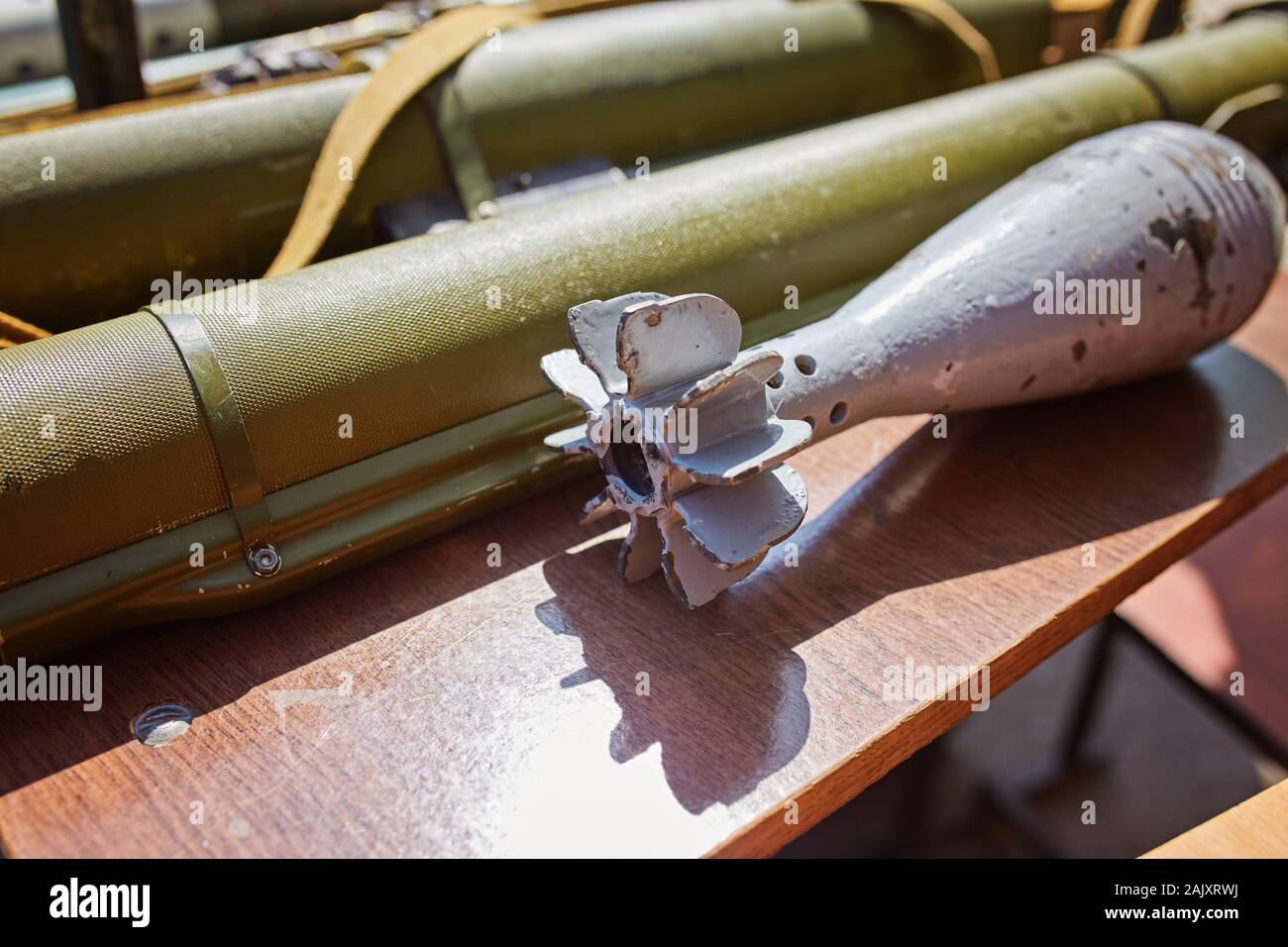 Mine launcher hi-res stock photography and images - Alamy