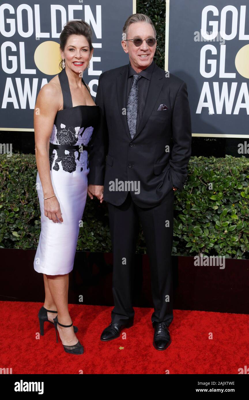 Beverly Hills, USA. 05th Jan, 2020. Jane Hajduk and Tim Allen attending ...