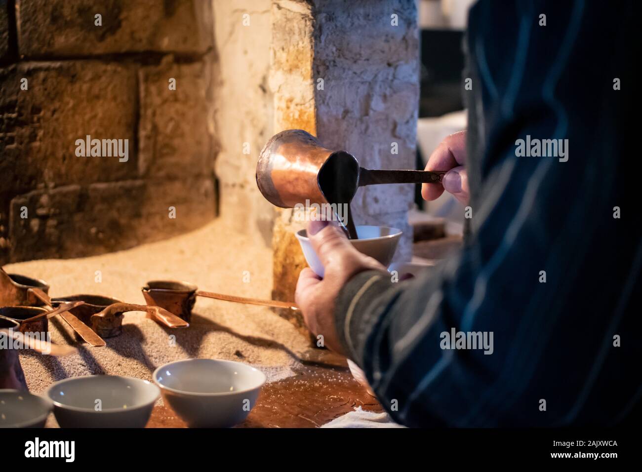 Coffee on sand hi-res stock photography and images - Alamy