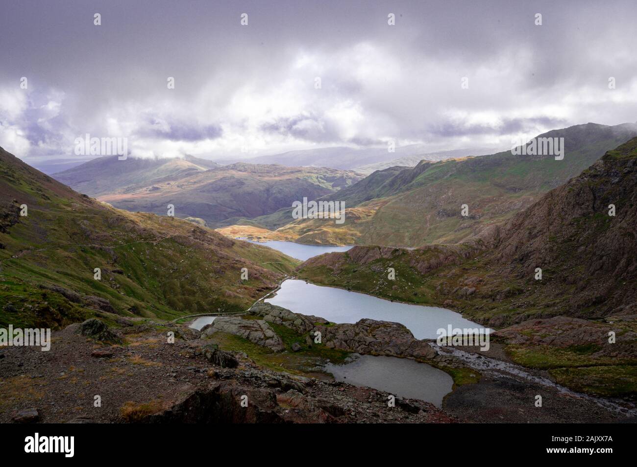 Snowden mountains hi-res stock photography and images - Alamy