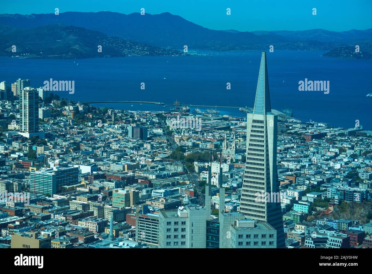 San Francisco City View Stock Photo - Alamy