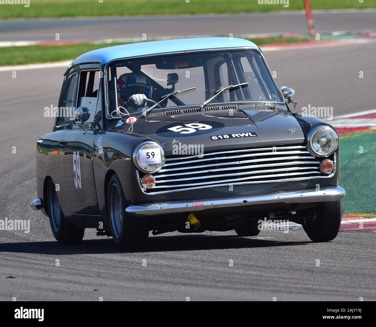 Richard Meins, Andrew Bentley, Austin A40 Speedwell, HRDC, Coys 100 ...