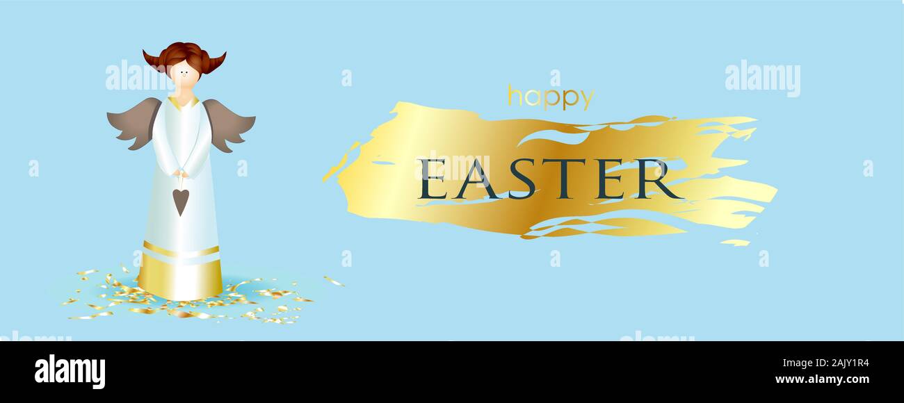 Easter banner. Advertising poster. Easter. SPRING HOLIDAY. Christian ...