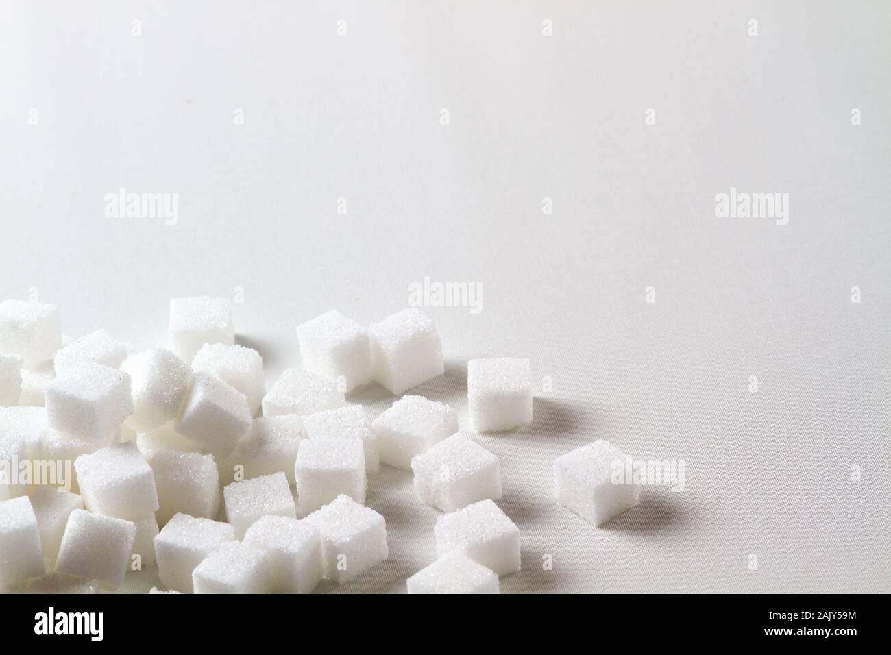 Pile sugar unhealthy word hi-res stock photography and images - Alamy