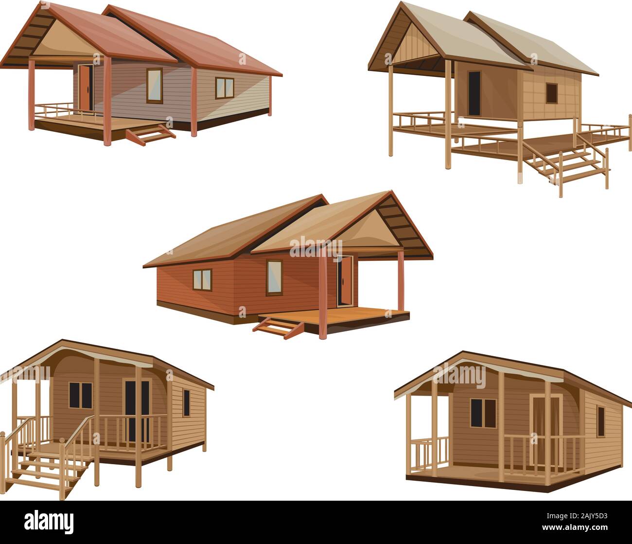 isolated straw hut vector design Stock Vector Image & Art - Alamy