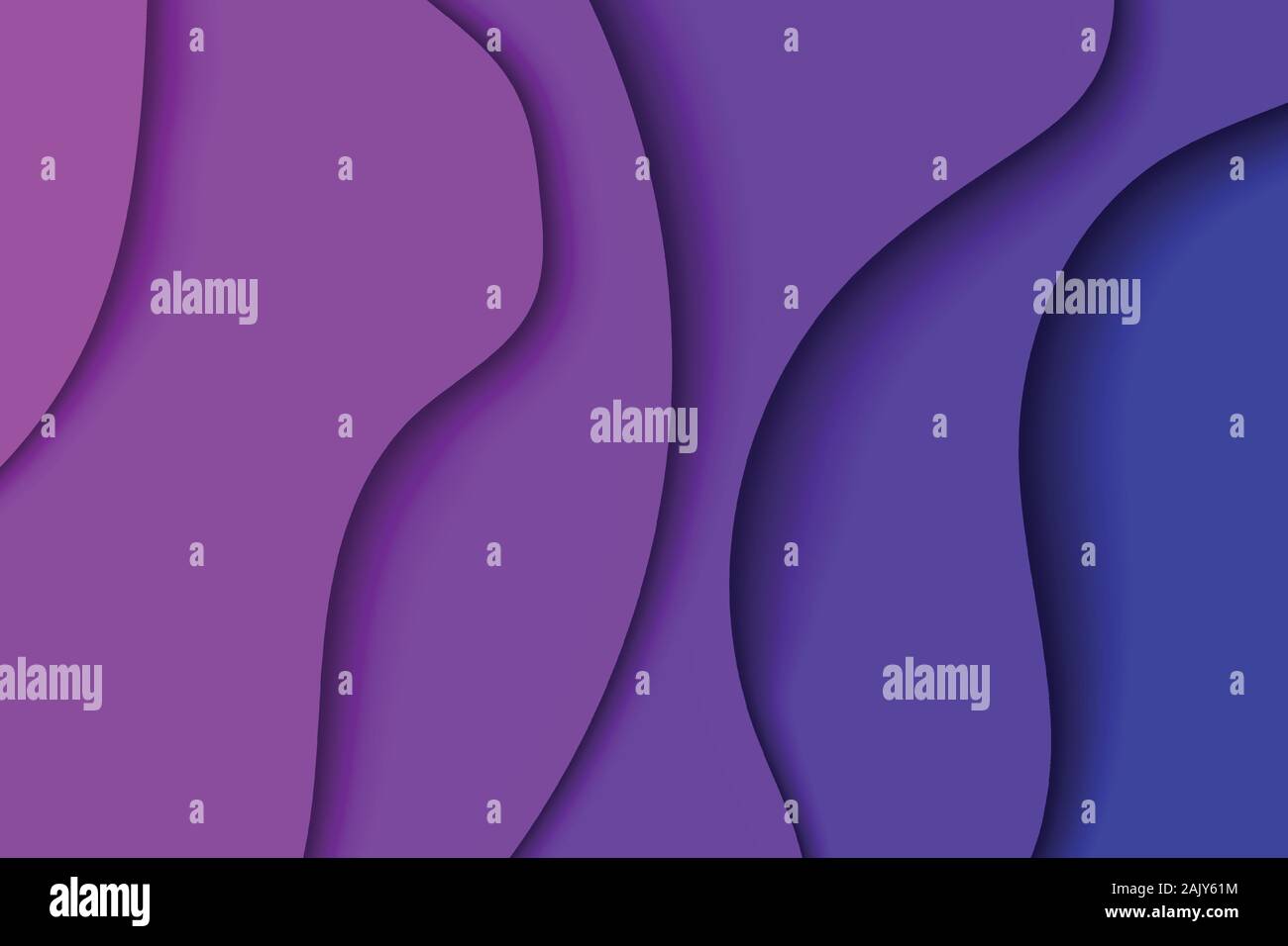 Abstract Purple 3D Paper Cut Shapes Background Stock Vector Image & Art ...
