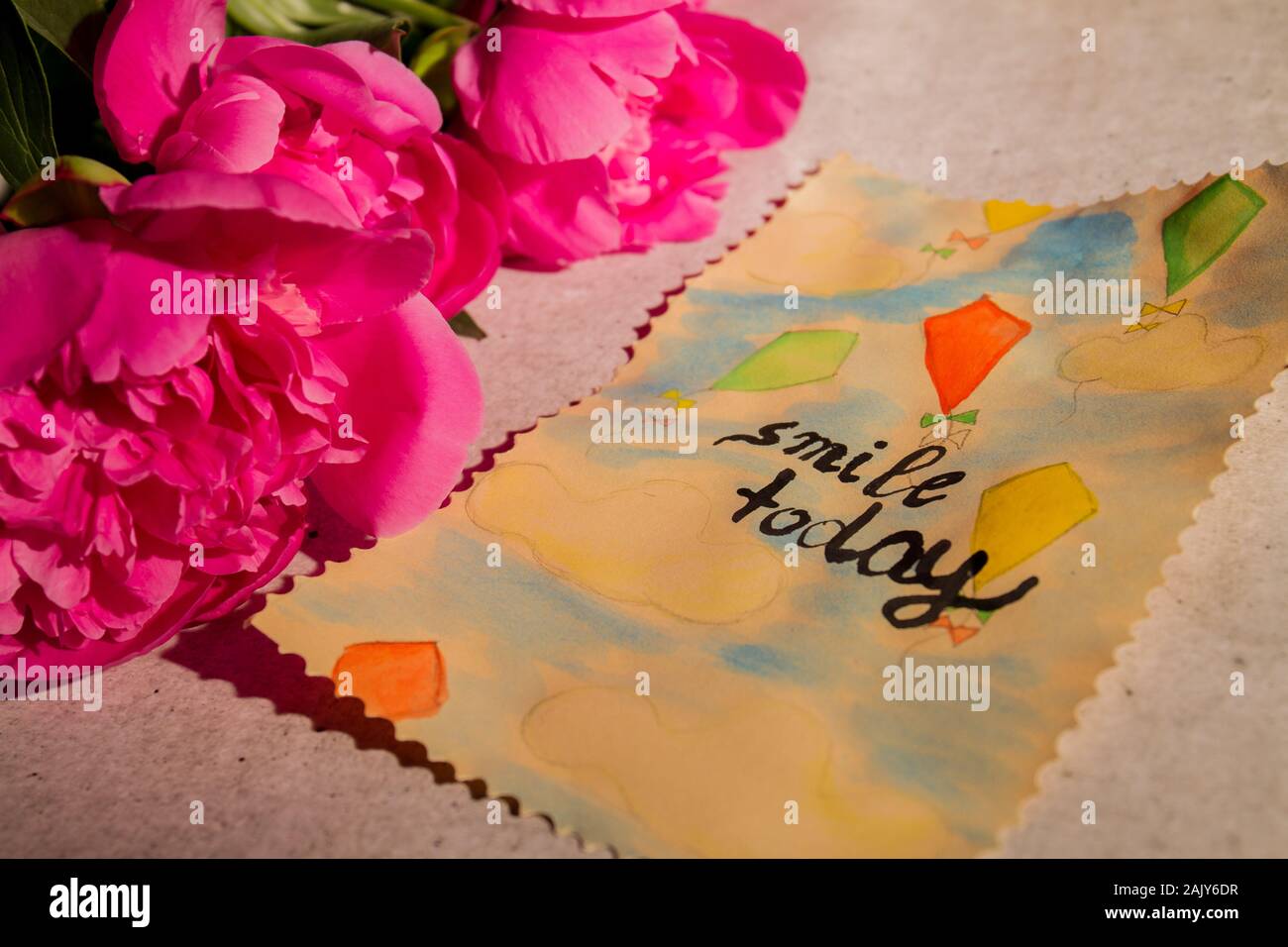 Motivation watercolor poster hi-res stock photography and images - Alamy