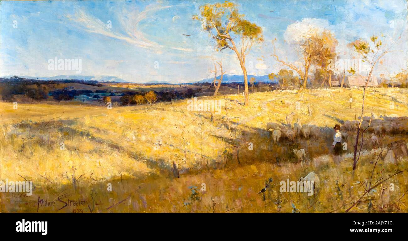 Arthur streeton hi-res stock photography and images - Alamy