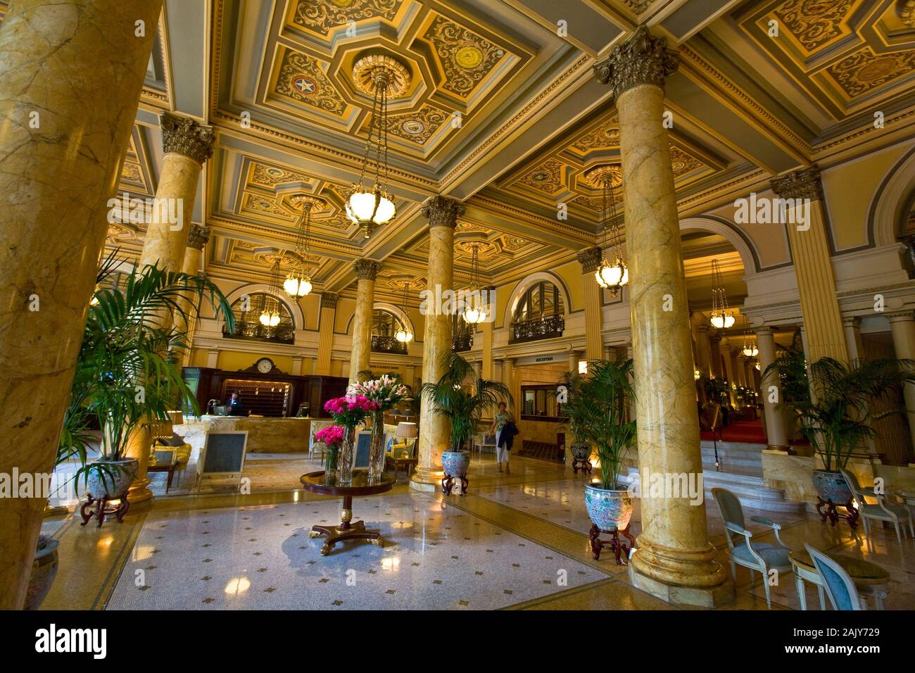 Willard hotel lobby hi-res stock photography and images - Alamy
