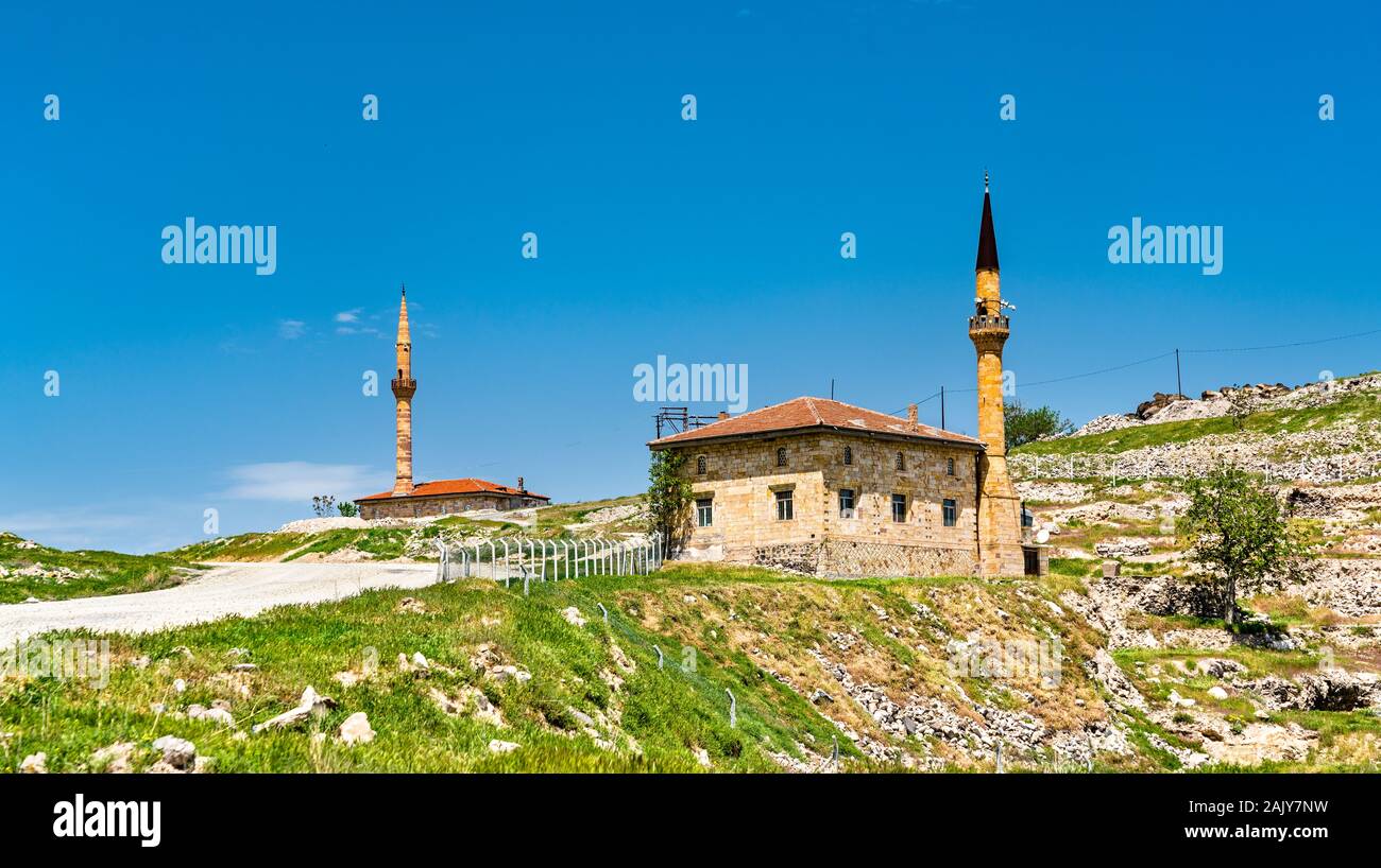 Mosques on the castle hill in Nevsehir, Turkey Stock Photo - Alamy