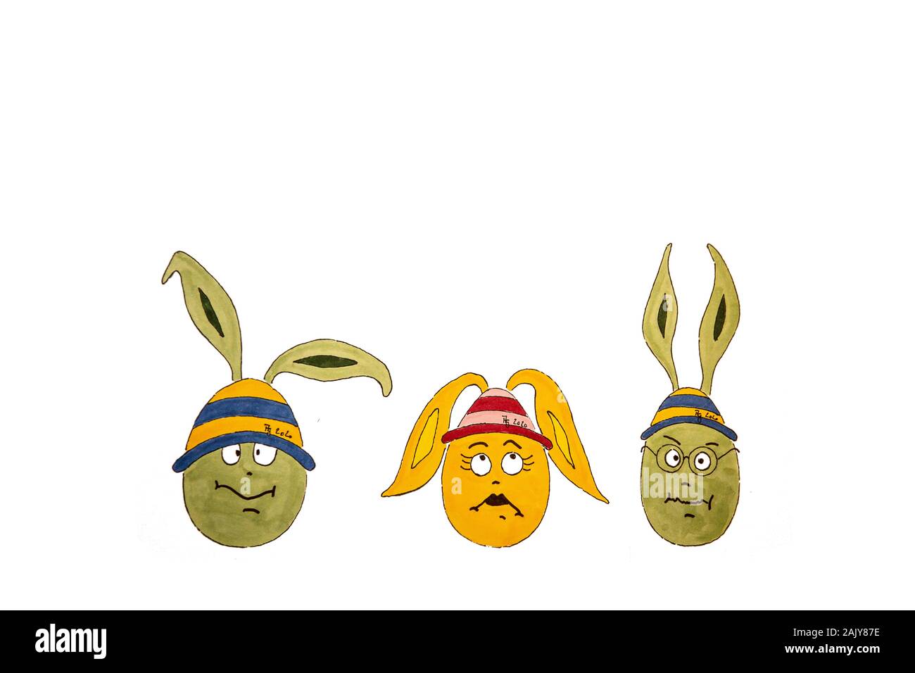 Cute cartoon faces vector hi-res stock photography and images - Alamy