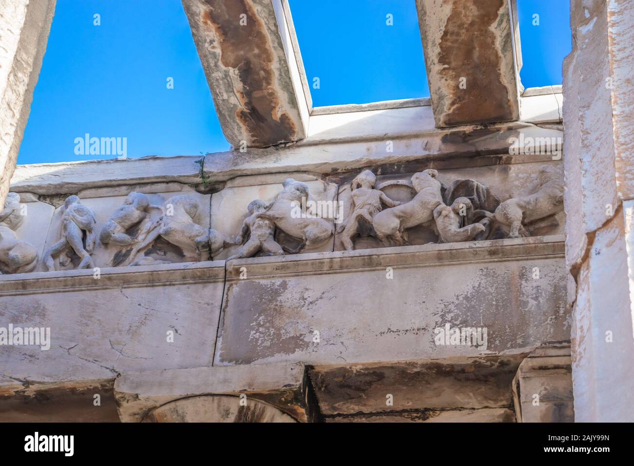 The Temple of Hephaestus or Hephaisteion or earlier as the Theseion a ...