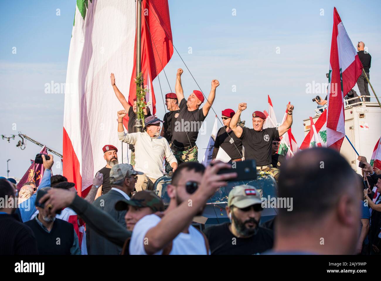 Revolution 2019 lebanon hi-res stock photography and images - Alamy