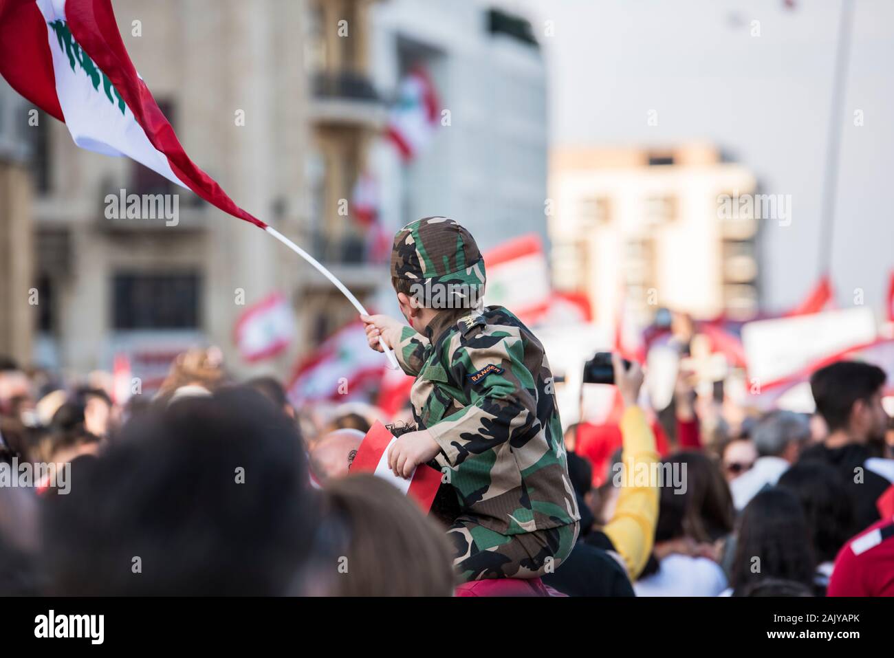 Lebanon Revolution and Independence Day Event 2019 Stock Photo - Alamy